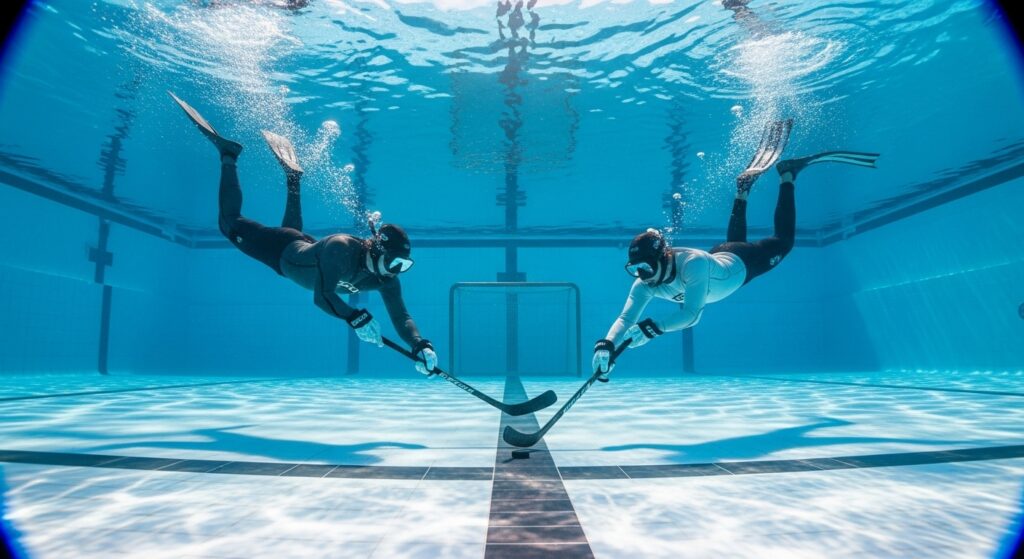 Underwater Hockey Rules Gear And Secrets Power Play Post Underwater Hockey Rules Gear And Secrets Power Play Post