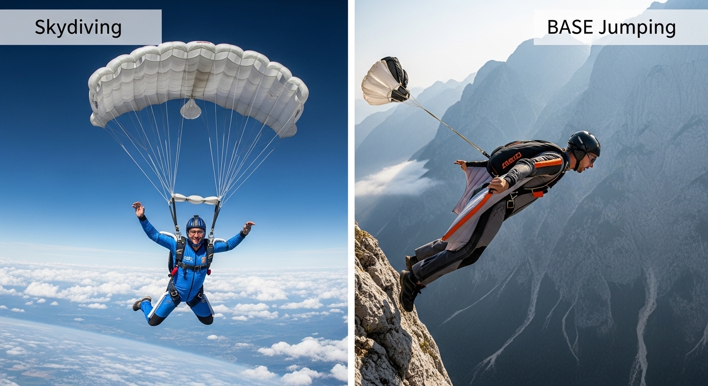 What Is BASE Jumping? Tips for an Exciting Start - Power Play Post
